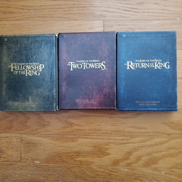 Lord of the Rings | Media | Lord Of The Rings Lotr Special Extended Dvd ...